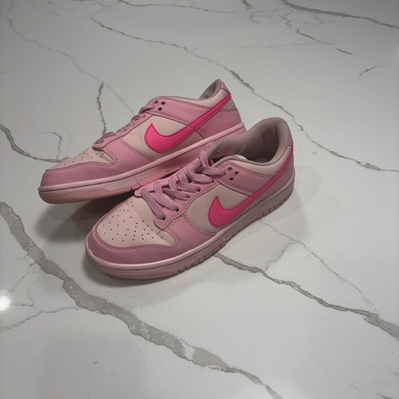 Nike | Shoes | Nike Triple Pink Low Dunks | Poshmark